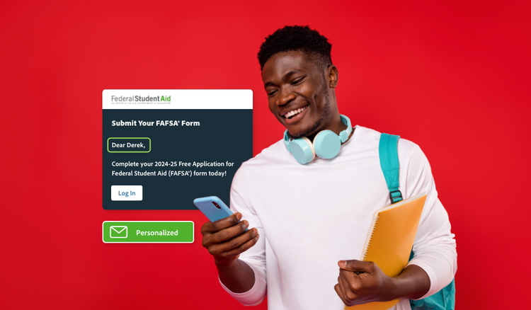 Federal Student Aid delivers personalised service to 40M borrowers.