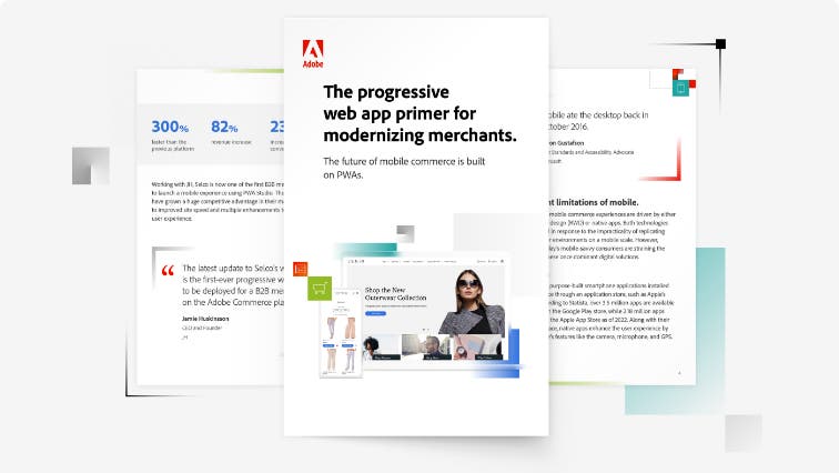Better mobile shopping with progressive web apps