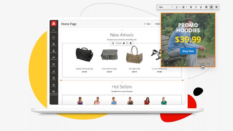 CMS Page Builder for eCommerce | Adobe for Business