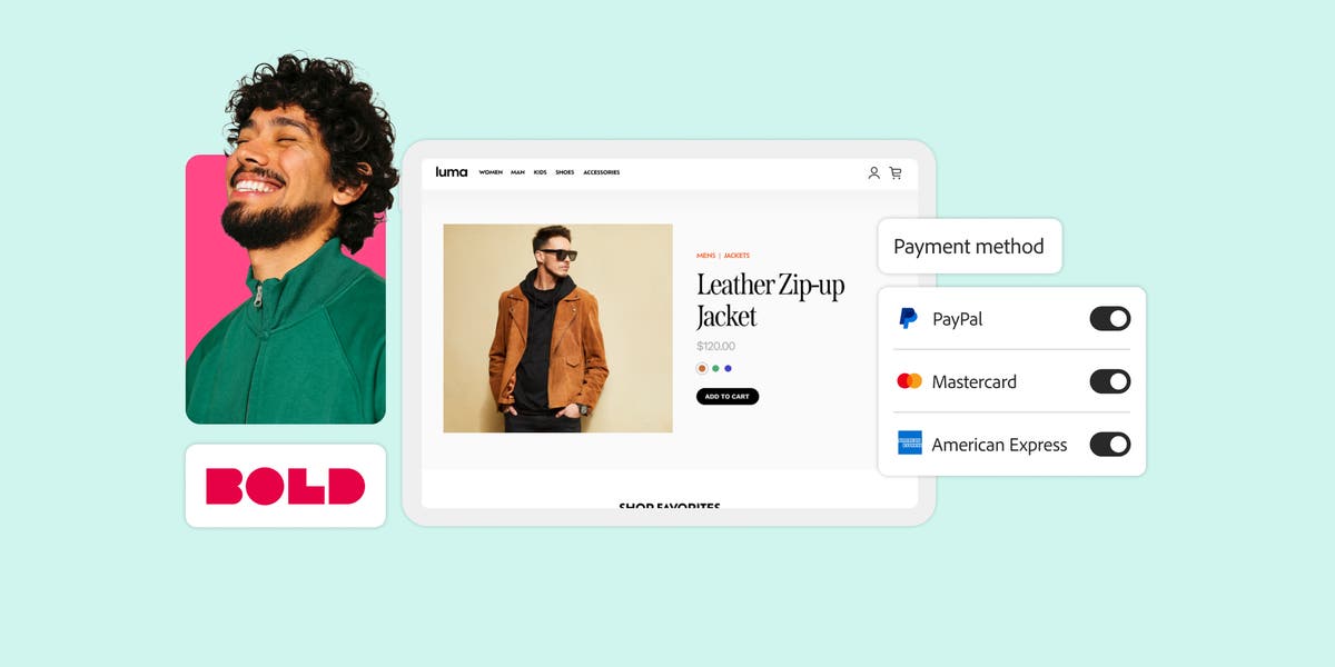 Modernizing conversions and payment security for Adobe Commerce with Bold Booster.