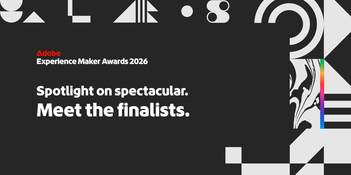 2026 Adobe Experience Maker Awards finalists announced