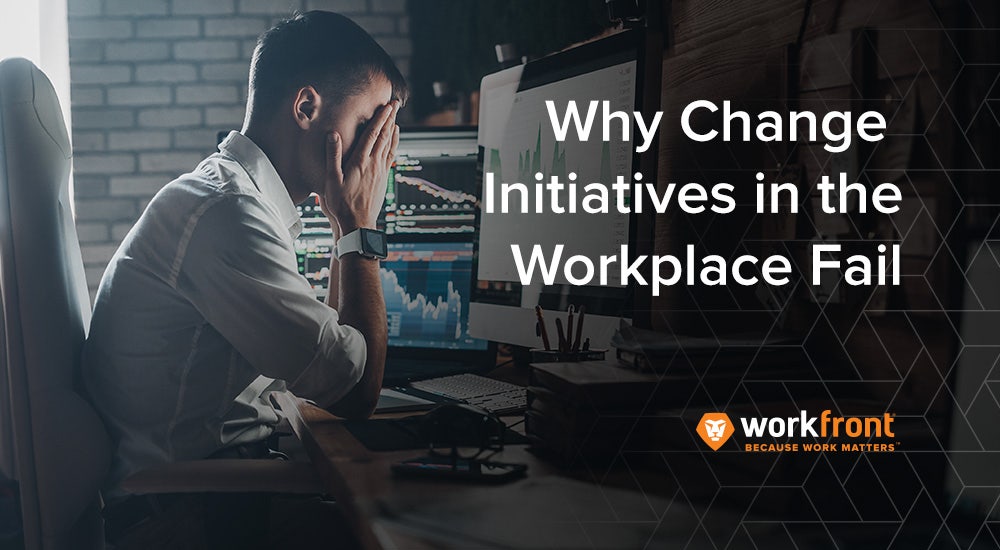 Why Change Initiatives in The Workplace Fail