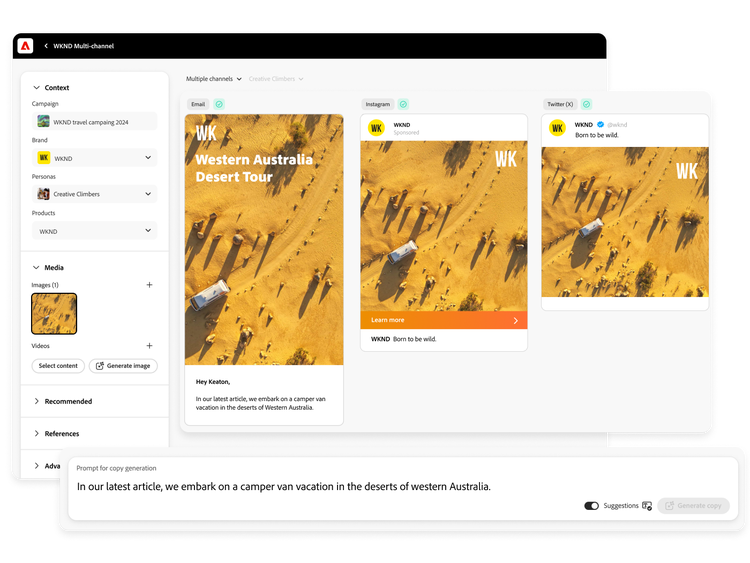 Contenido publicitario | Adobe GenStudio