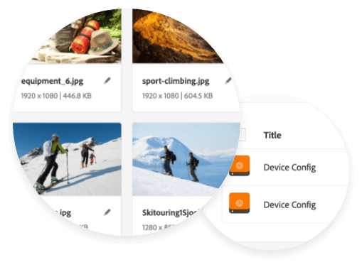Adobe Experience Manager Screens – Features