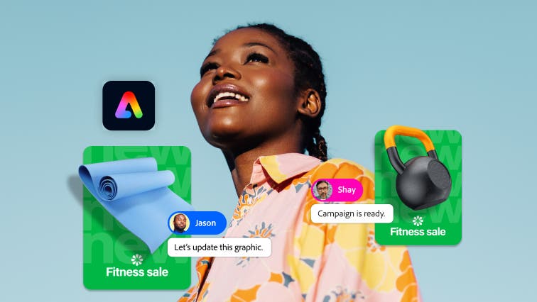 Adobe Express für Business | Das Programm zur schnellen und einfachen ...