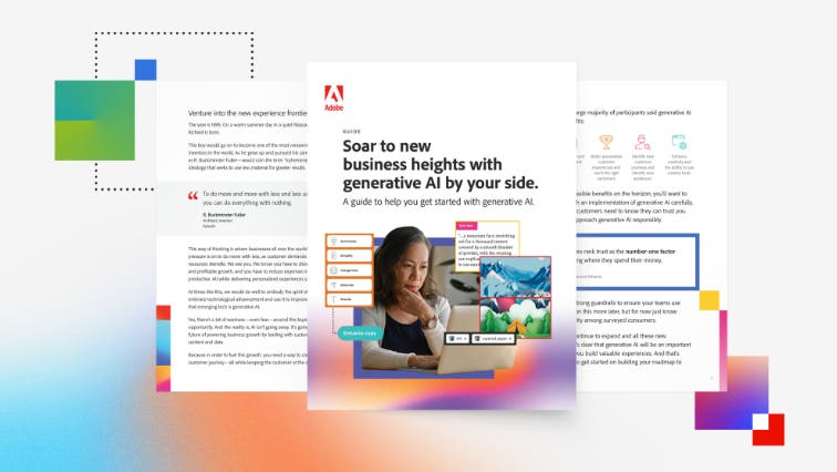 Guide sur l’IA générative en entreprise | Adobe