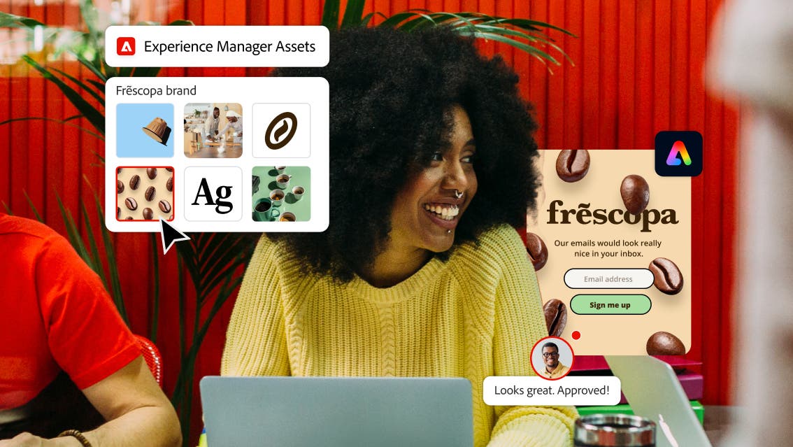 Integrations for Express | Adobe Experience Manager Assets