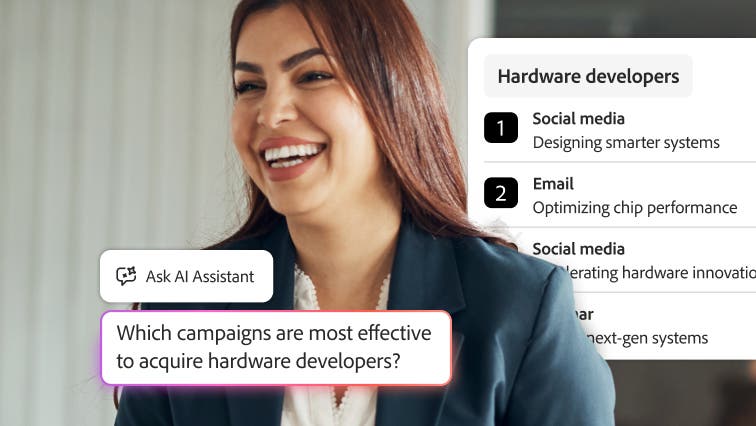 Customer Data for High-Tech | Adobe for Business