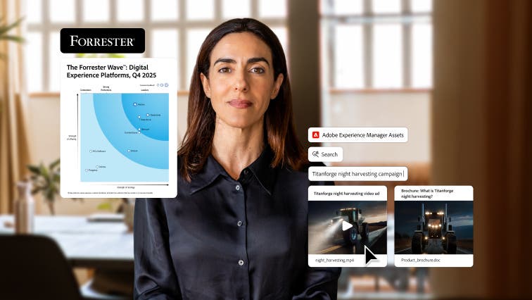 Adobe named a Leader in Digital Experience Platforms