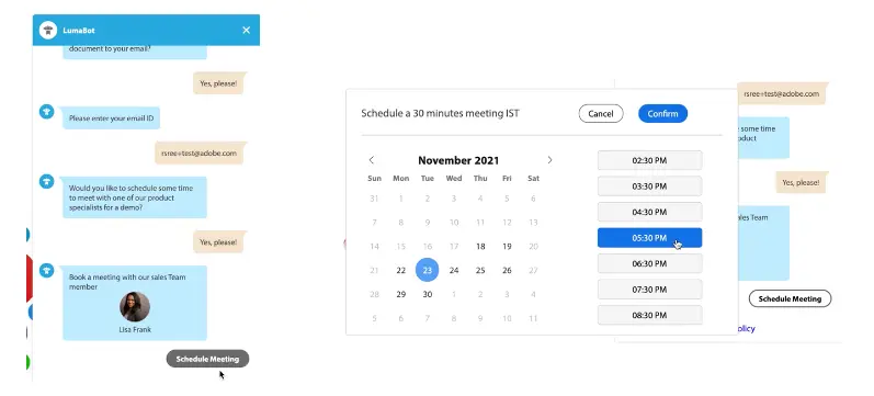 ウェブサイトにチャット機能を簡単に導⼊できる「Adobe Dynamic Chat」とは
