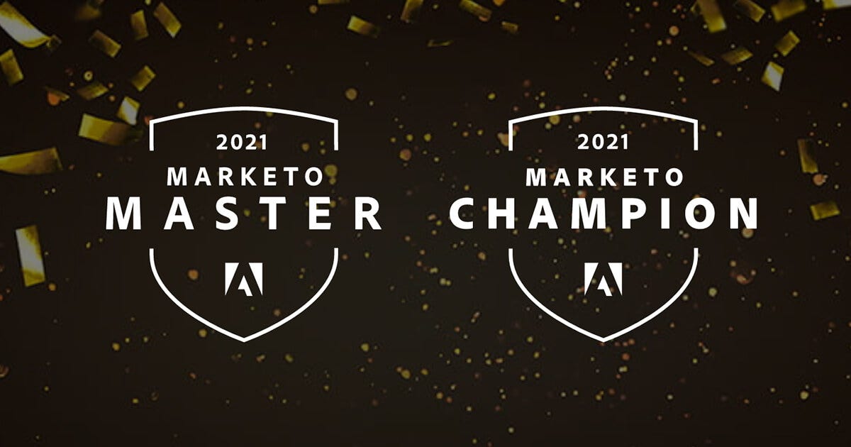 Adobe Marketo Engage Champion 2016-2021