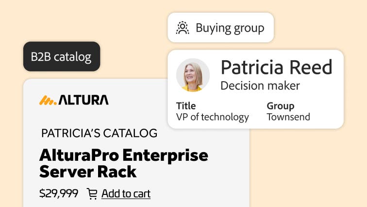 B2B commerce optimization | Adobe Commerce