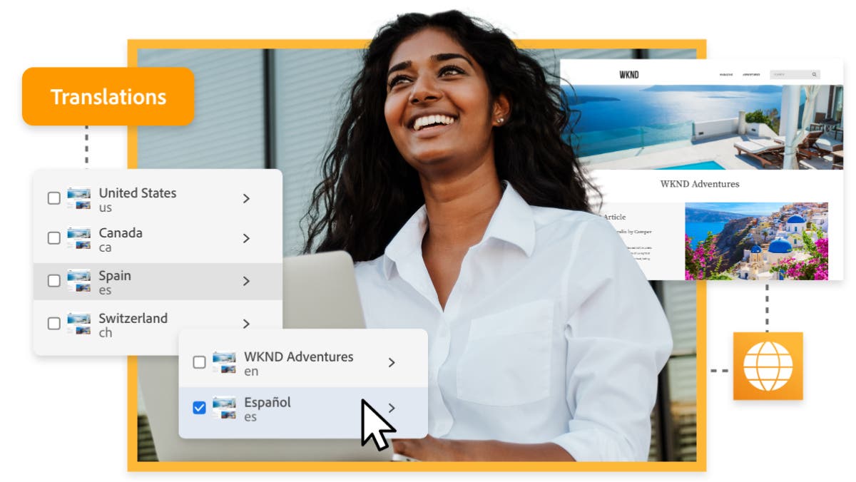 Global Multilingual Content Management | Experience Manager Sites