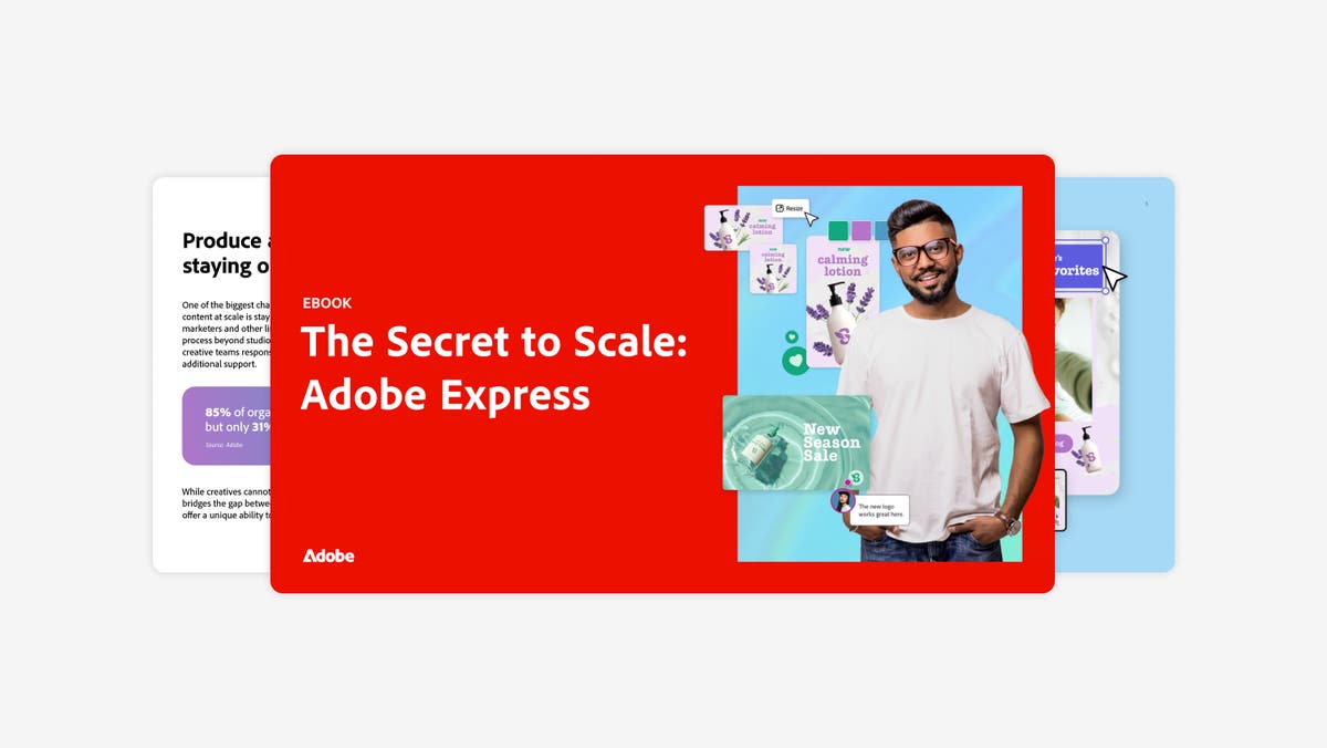 The secret to scale: Adobe Express