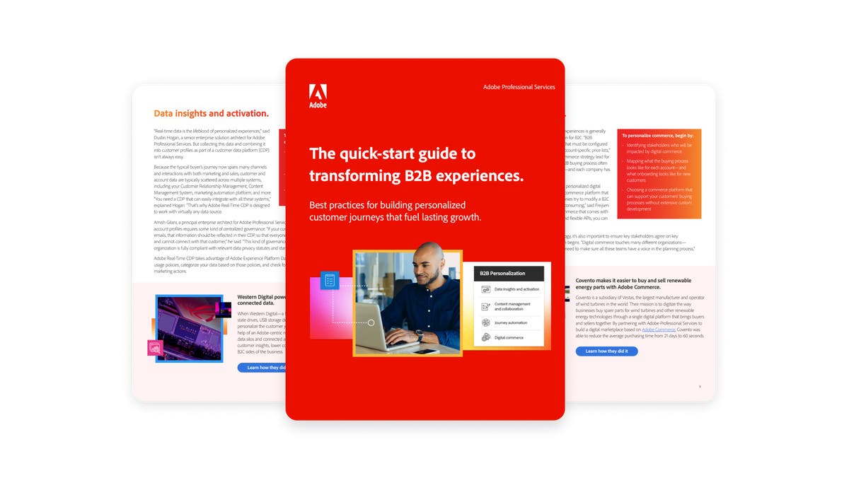 Personalize your B2B digital experiences with this quick-start guide.