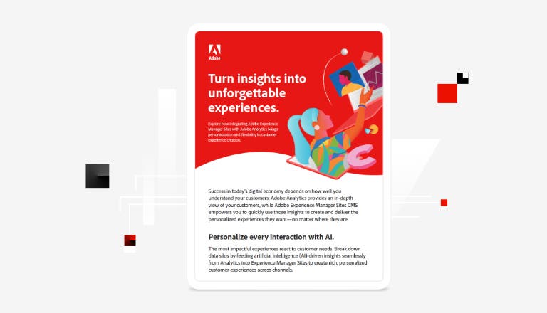 Turn insights into unforgettable experiences