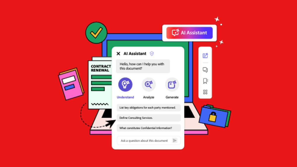 Three ways legal teams save time with Acrobat AI Assistant