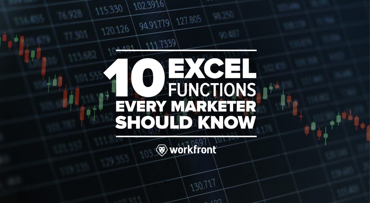 10 Excel Functions Every Marketer Should Know | Adobe Workfront