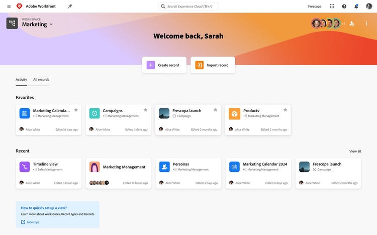 Introducing Workfront planning — building and activating your marketing ...
