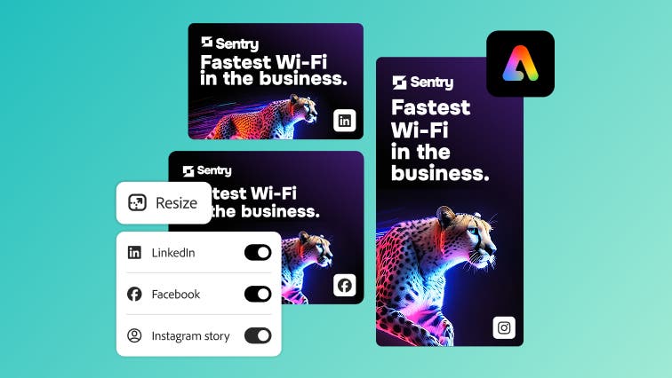Social Media Content Creation for Businesses | Adobe Express