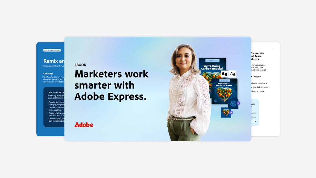 Marketers work smarter with Adobe Express