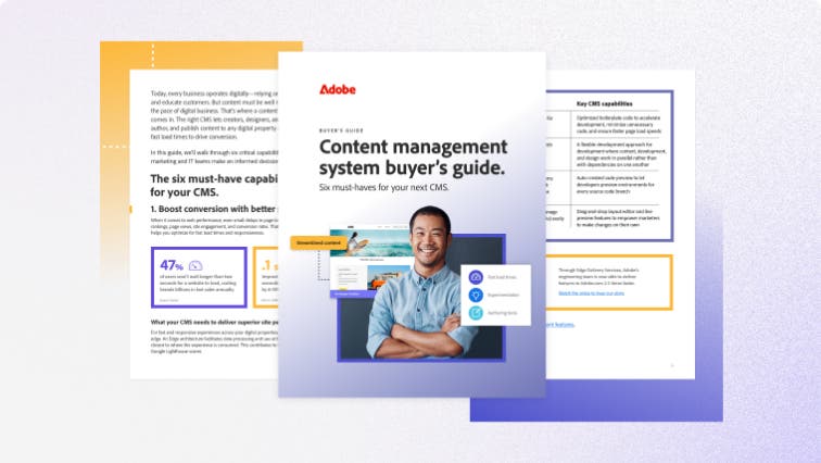 Content management system buyer’s guide